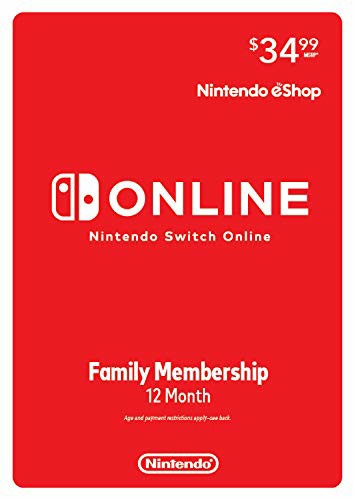 (1 SLOT) Nintendo Switch Online Family Plan Membership, Video Gaming ...