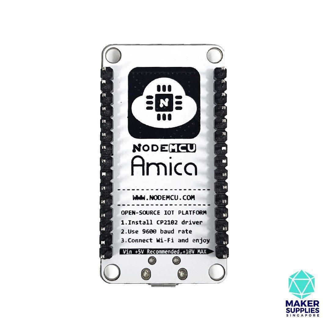 NodeMCU V1.0 / V2 / 2nd Gen. with ESP-12E ESP8266 WiFi (Official) Ai ...