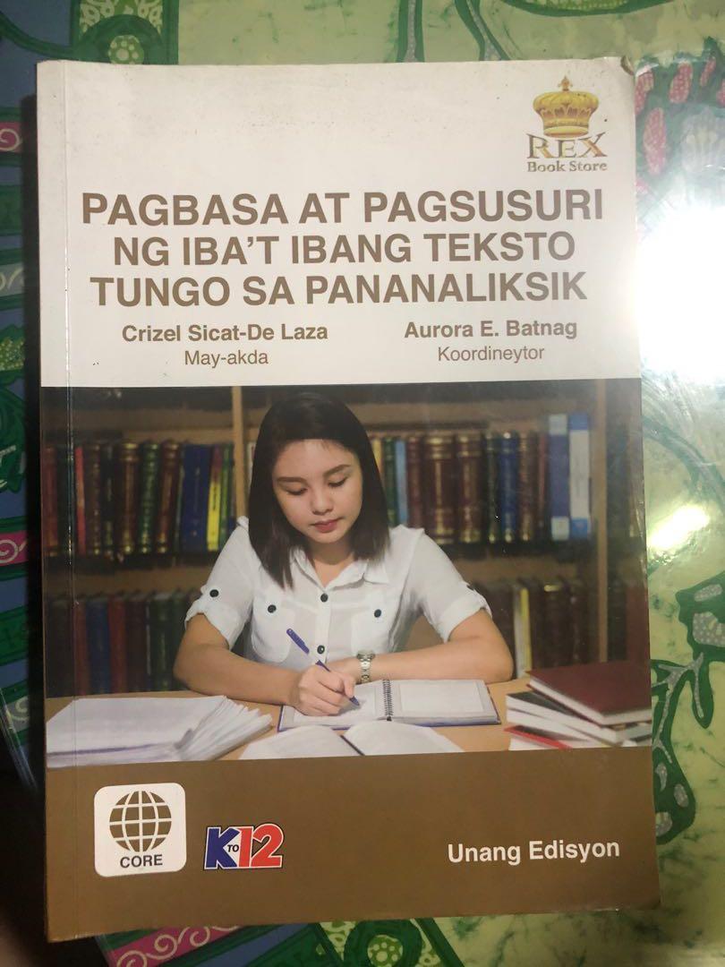 Pagbasa at pagsuri ng iba’t ibang teksto tungo sa pananaliksik (SHS ...