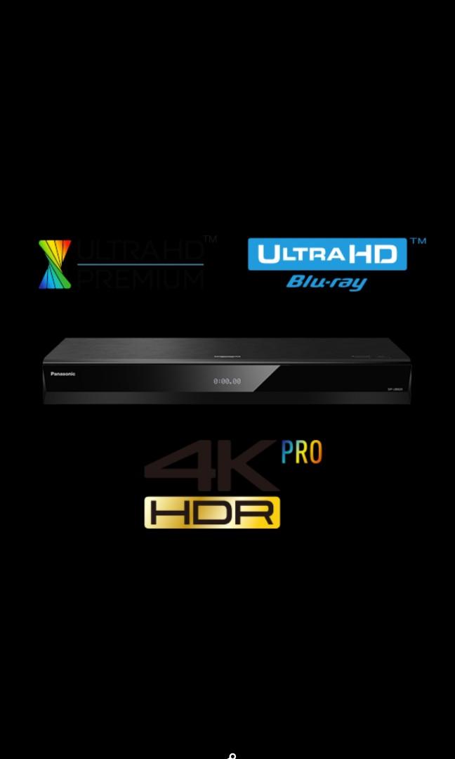 Panasonic UB820 4K UHD player, TV & Home Appliances, TV & Entertainment ...