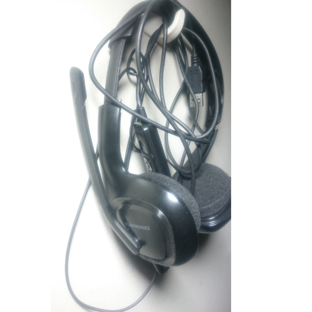 Plantronics Audio 628 Stereo USB Headset, Audio, Headphones & Headsets ...