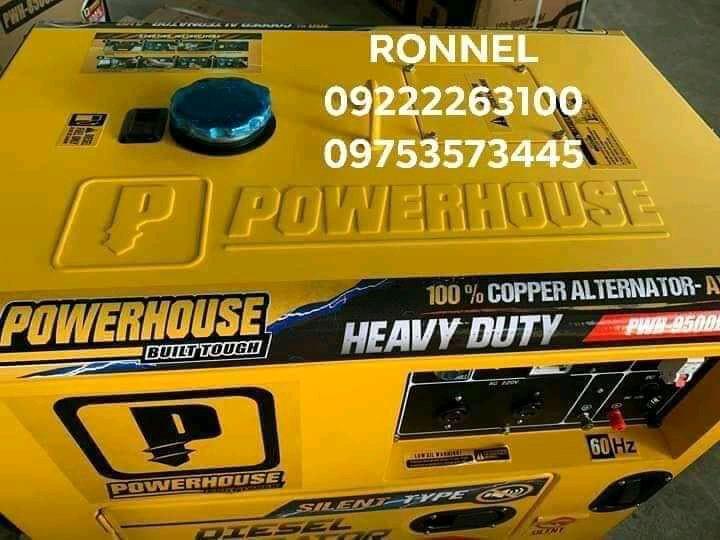 POWERHOUSE USA 8kva / 7.5kva Diesel Silent Type Generator - PWH-9500E ...