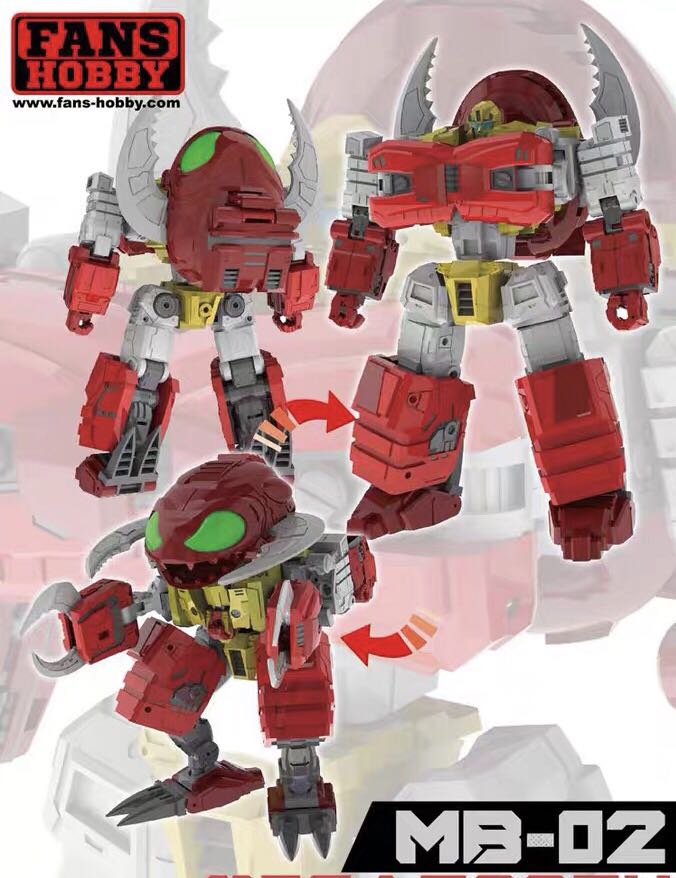 [Preorder] Transformers Fans Hobby FansHobby - MB-02 MB02 Megatoth (aka ...
