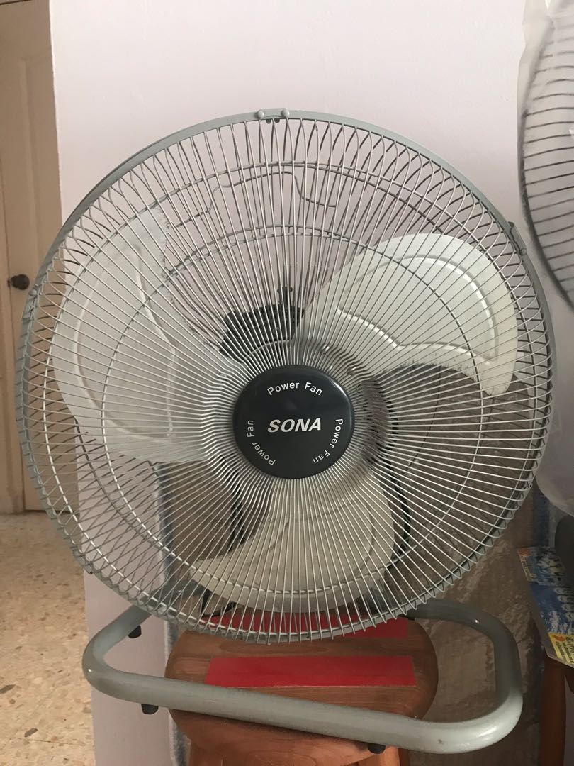 Sona Power Fan, Furniture & Home Living, Lighting & Fans, Fans on Carousell