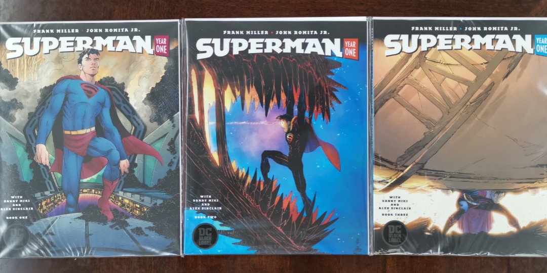 Superman Year One (Regular and Variant Sets), Hobbies & Toys, Books ...