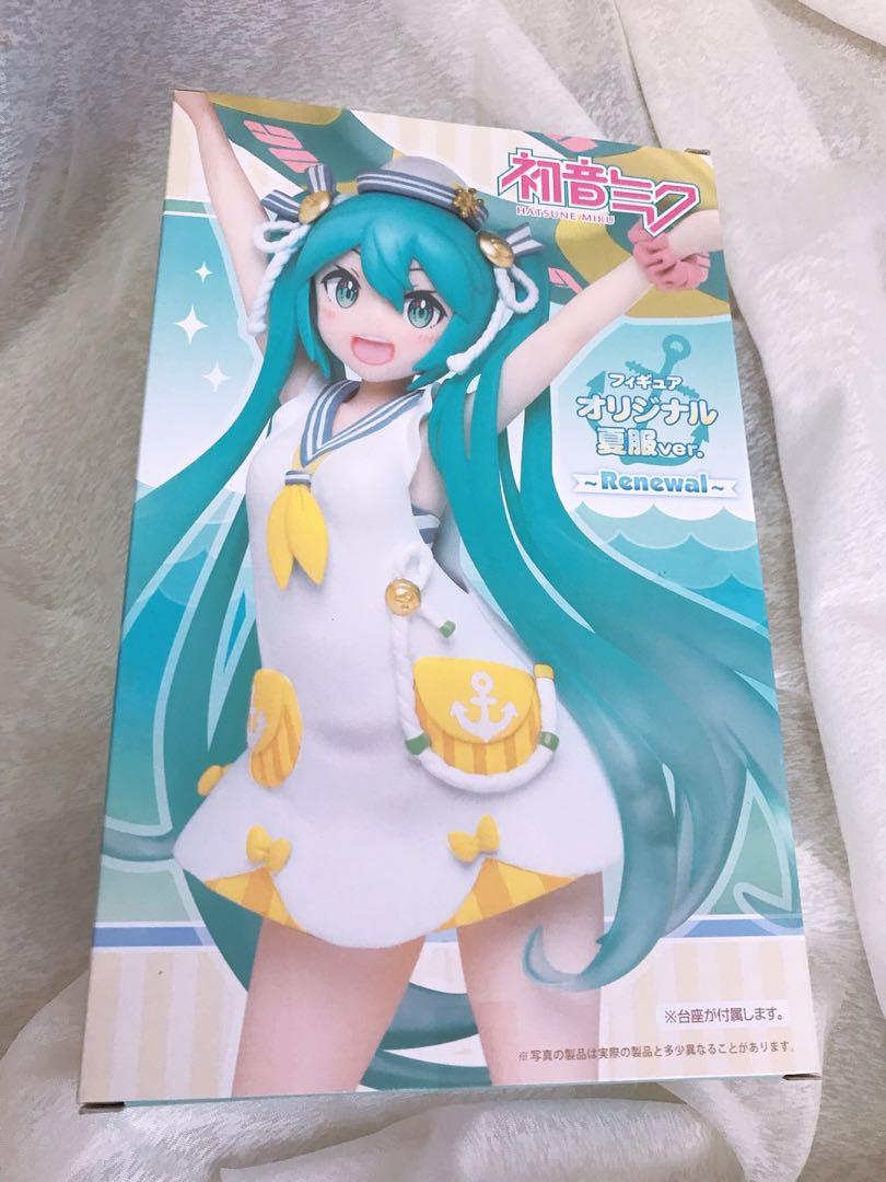 TAITO Hatsune Miku Original Summer Clothes Ver. Renewal Japan Figure ...