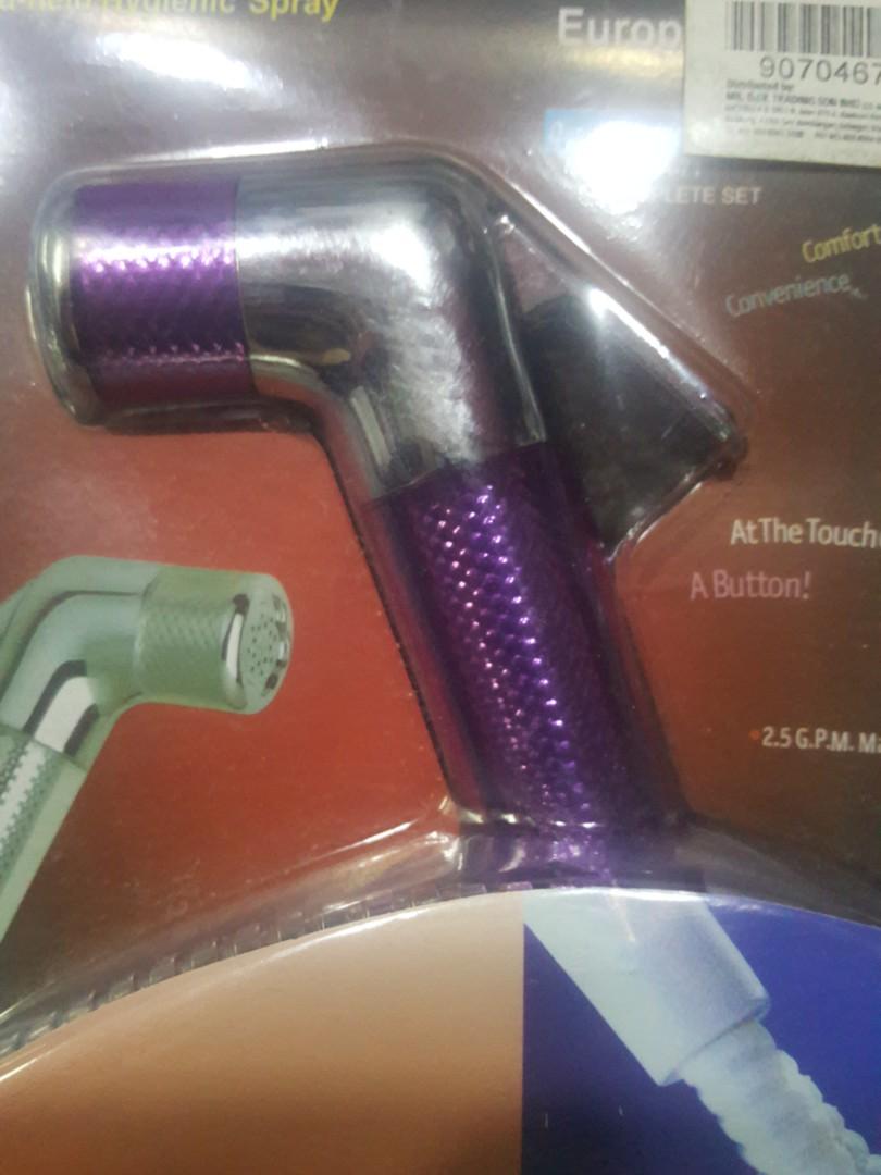 Toilet Bidget Europlus Spray, Furniture & Home Living, Bathroom ...