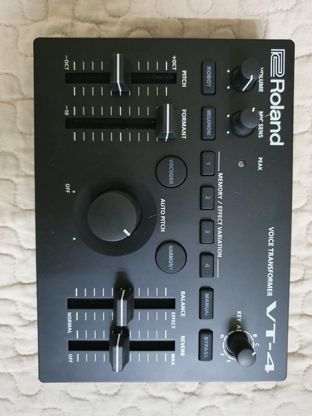 Voice transformer - VT4 - Roland, Hobbies & Toys, Music & Media ...