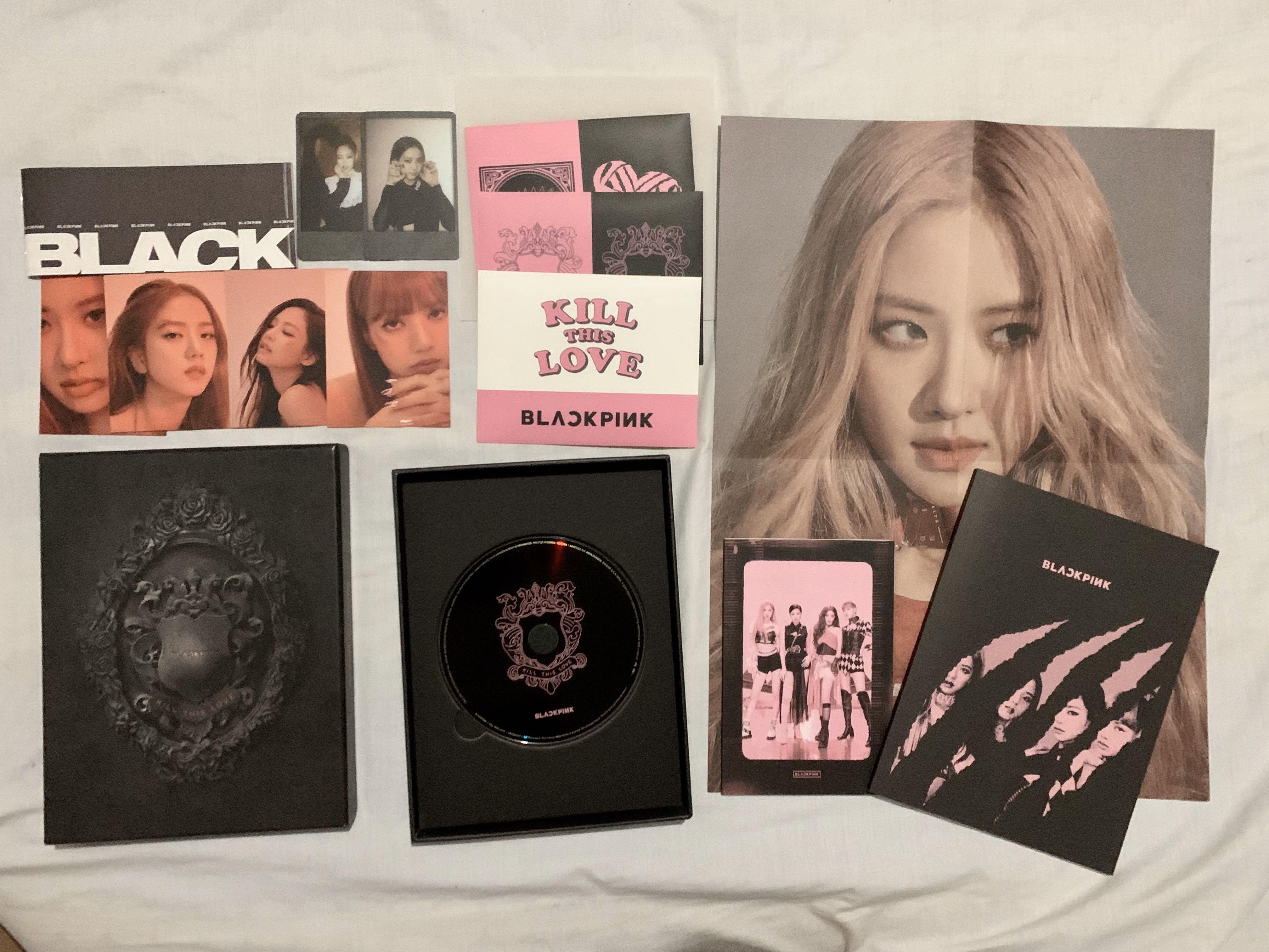 ⚠️ First Press All-in ⚠️ BLACKPINK Kill This Love (Black Version), Hobbies & Toys, Memorabilia ...