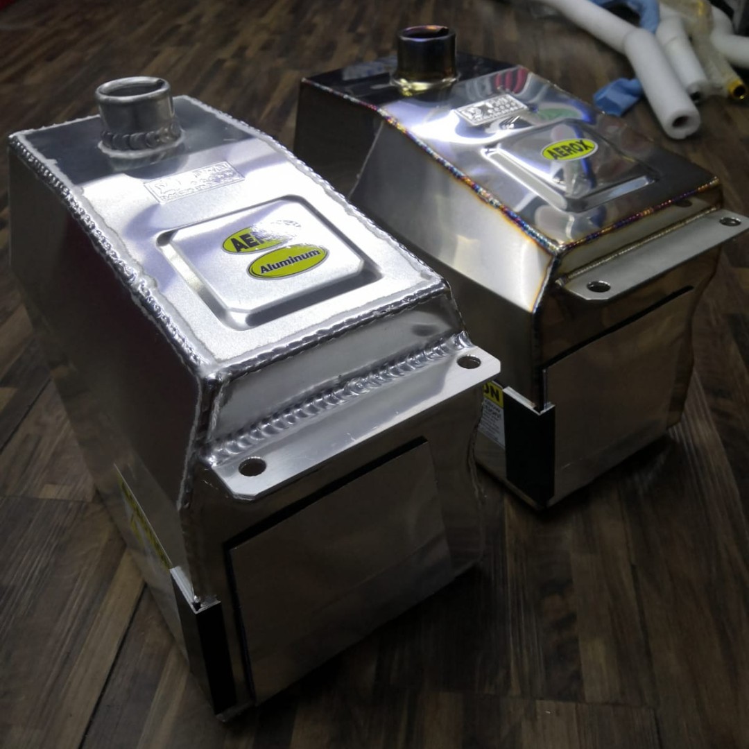 Aerox Petrol Tank Upgrade, Motorcycles, Motorcycle Accessories on Carousell