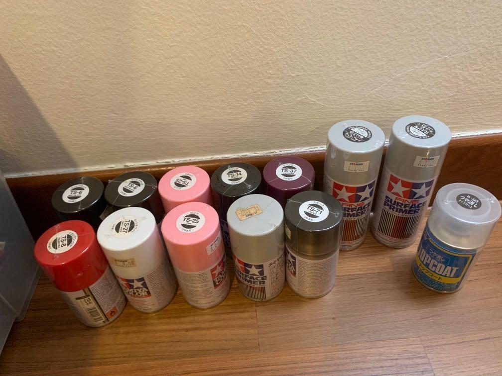 BNIB TAMIYA Spray cans. Suitable for gundam use too., Babies & Kids ...