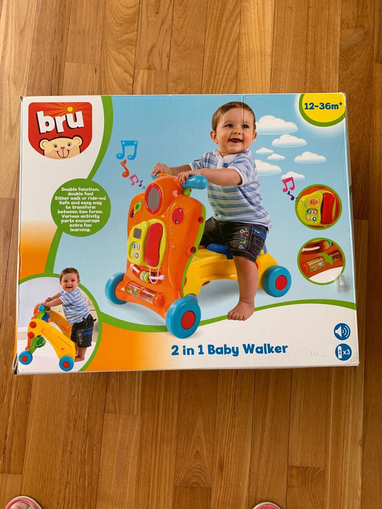 Bru baby walker, Babies & Kids, Infant Playtime on Carousell