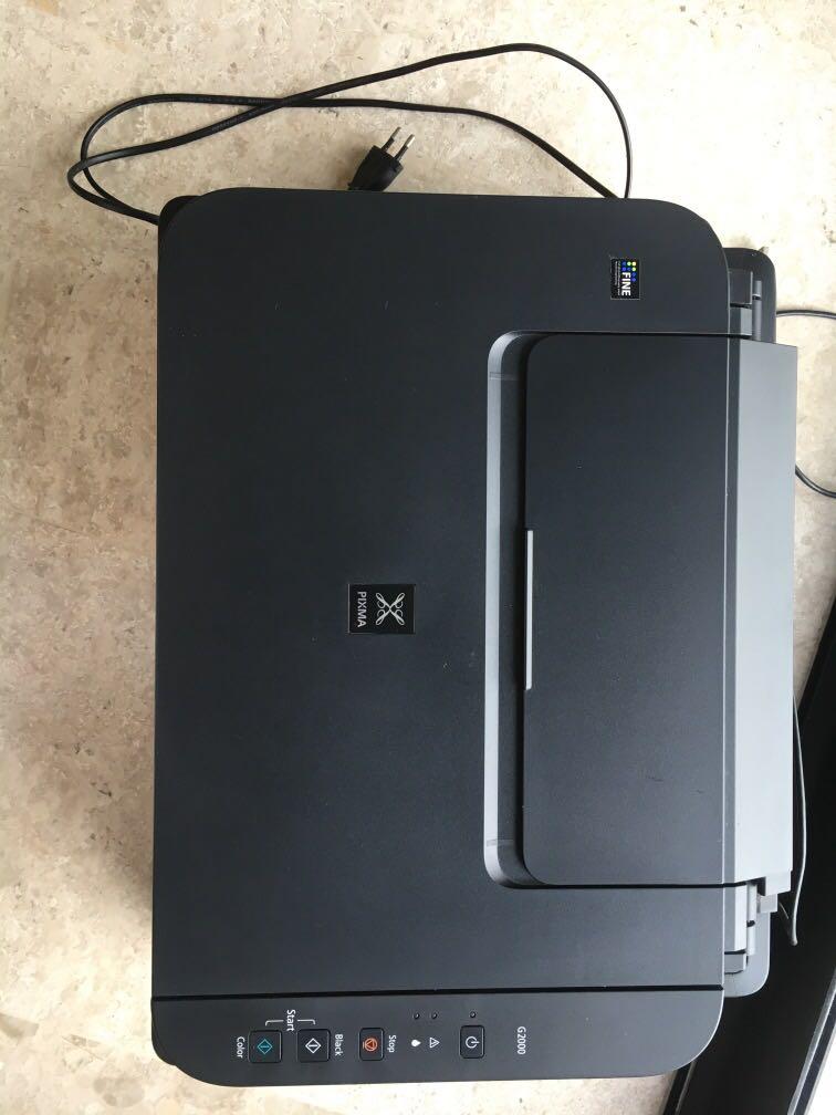 Canon g2000 black printer, Computers & Tech, Printers, Scanners ...