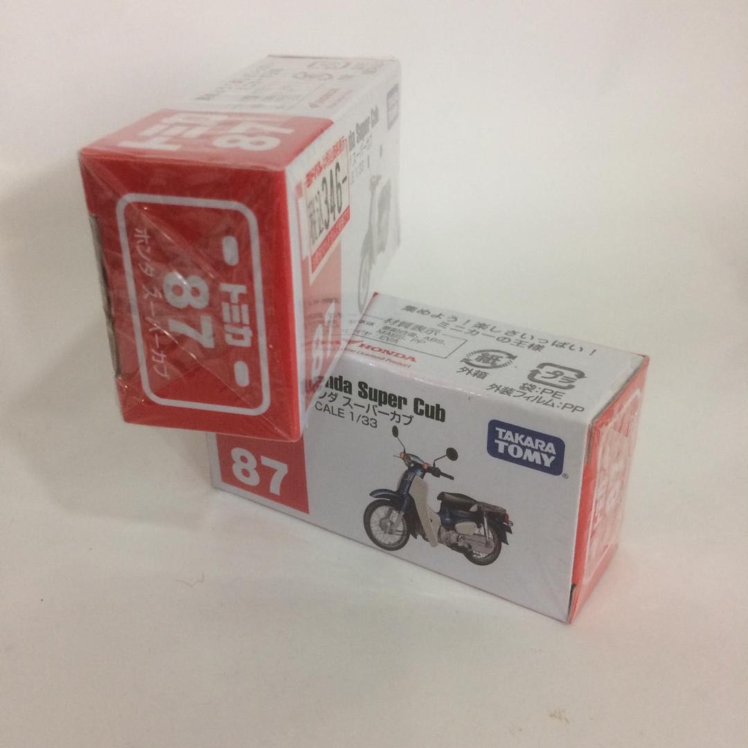 CFE122 Takara TOMY TOMICA DIECAST 1:33 Metal Model Honda Super Cub ...
