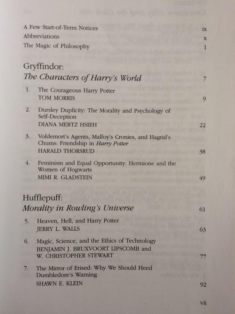Harry Potter and Philosophy: If Aristotle Ran Hogwarts by David Baggett ...