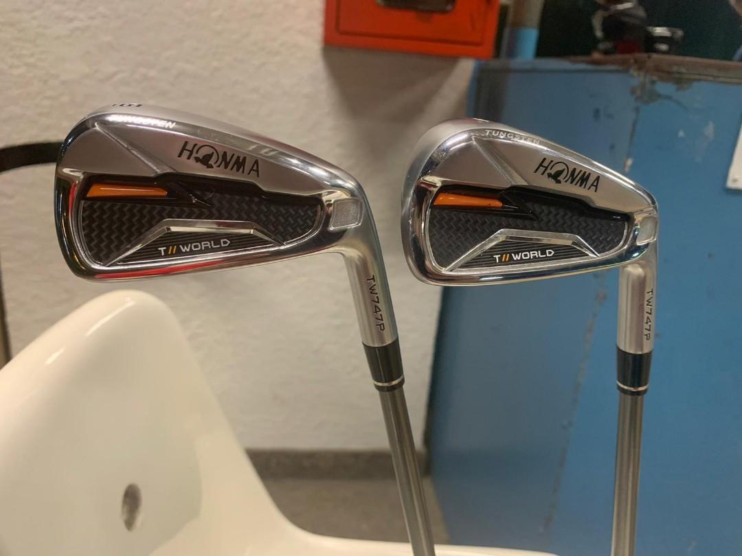 HONMA TW-747P 5,6,7,8,9,10 & 11 Iron Set, Sports Equipment, Sports ...
