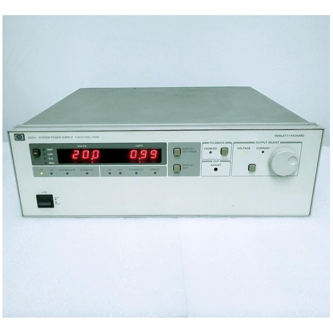 HP/Agilent 6031A DC Power Supply, Computers & Tech, Parts & Accessories ...