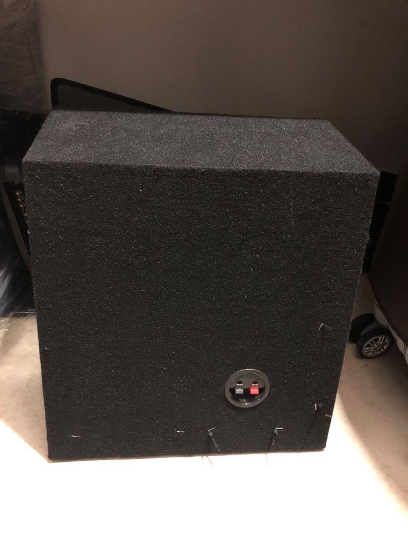 Kicker 10” Subwoofer Old School, Audio, Soundbars, Speakers ...