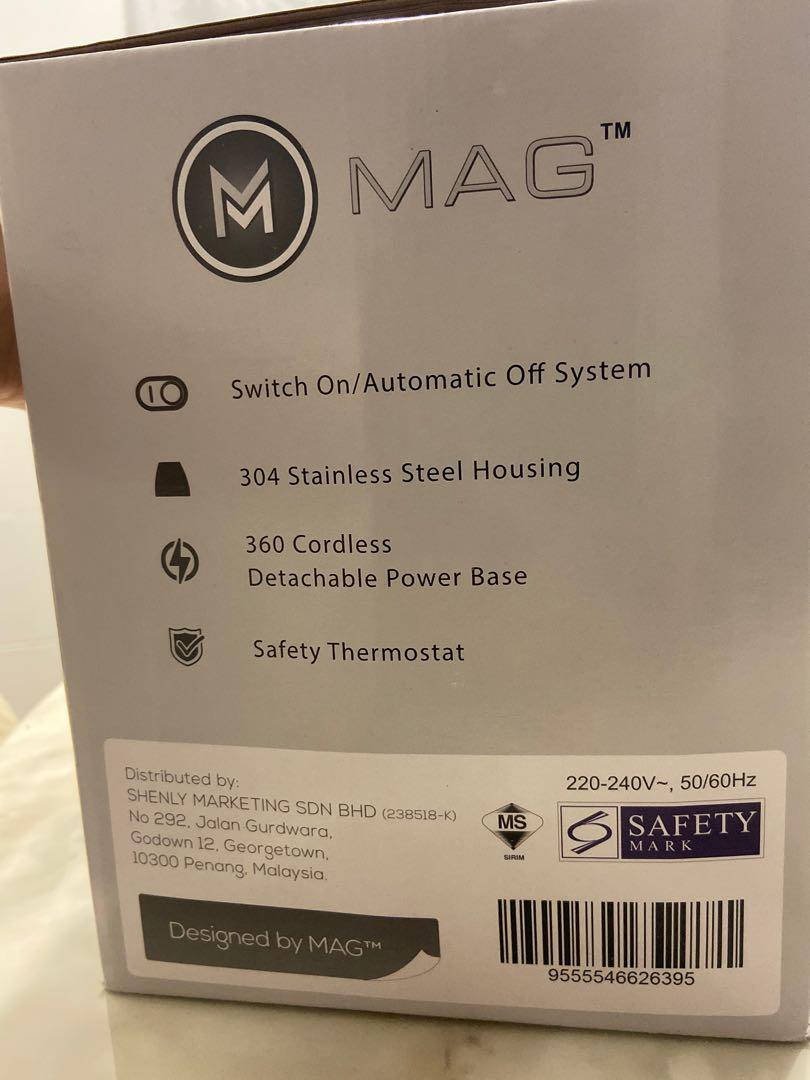 MAG Electric Kettle 1.8lit, TV & Home Appliances, Kitchen Appliances ...