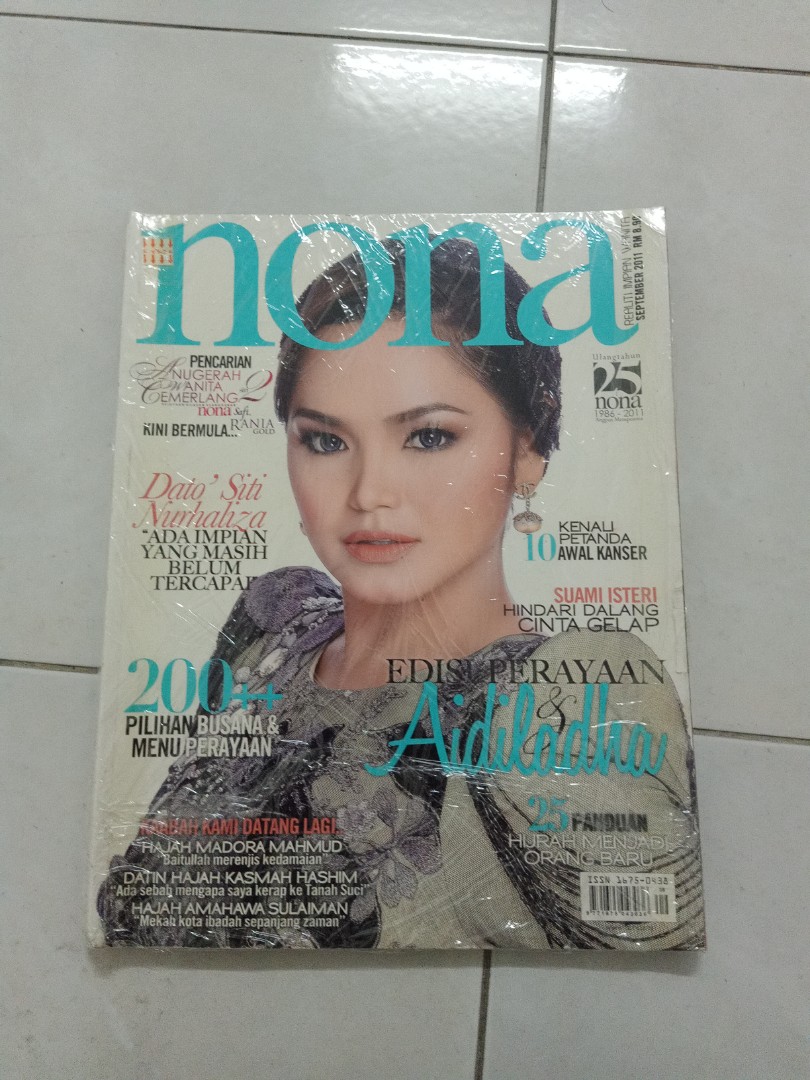 Majalah nona siti nurhaliza, Hobbies & Toys, Books & Magazines ...