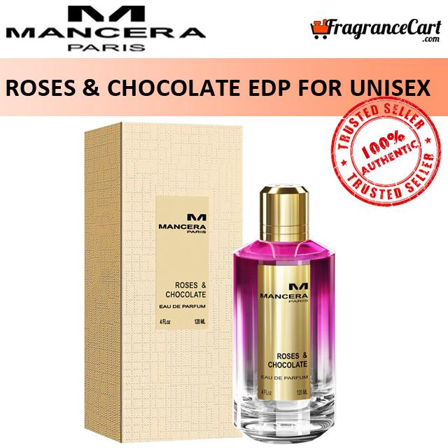 Mancera Roses & Chocolate EDP for Unisex Men Women (120ml) Eau de ...