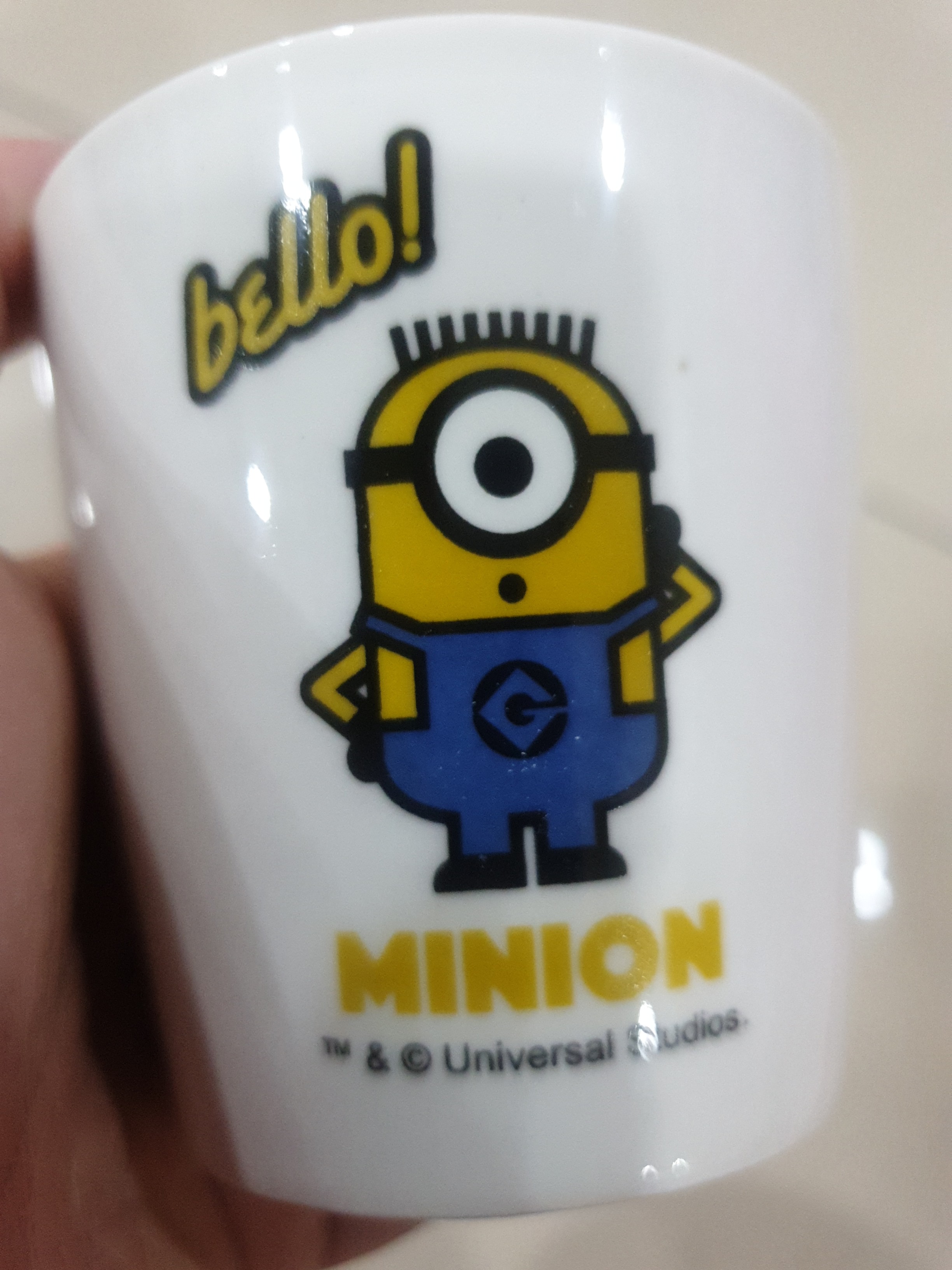 Minion green tea cup, Furniture & Home Living, Kitchenware & Tableware ...
