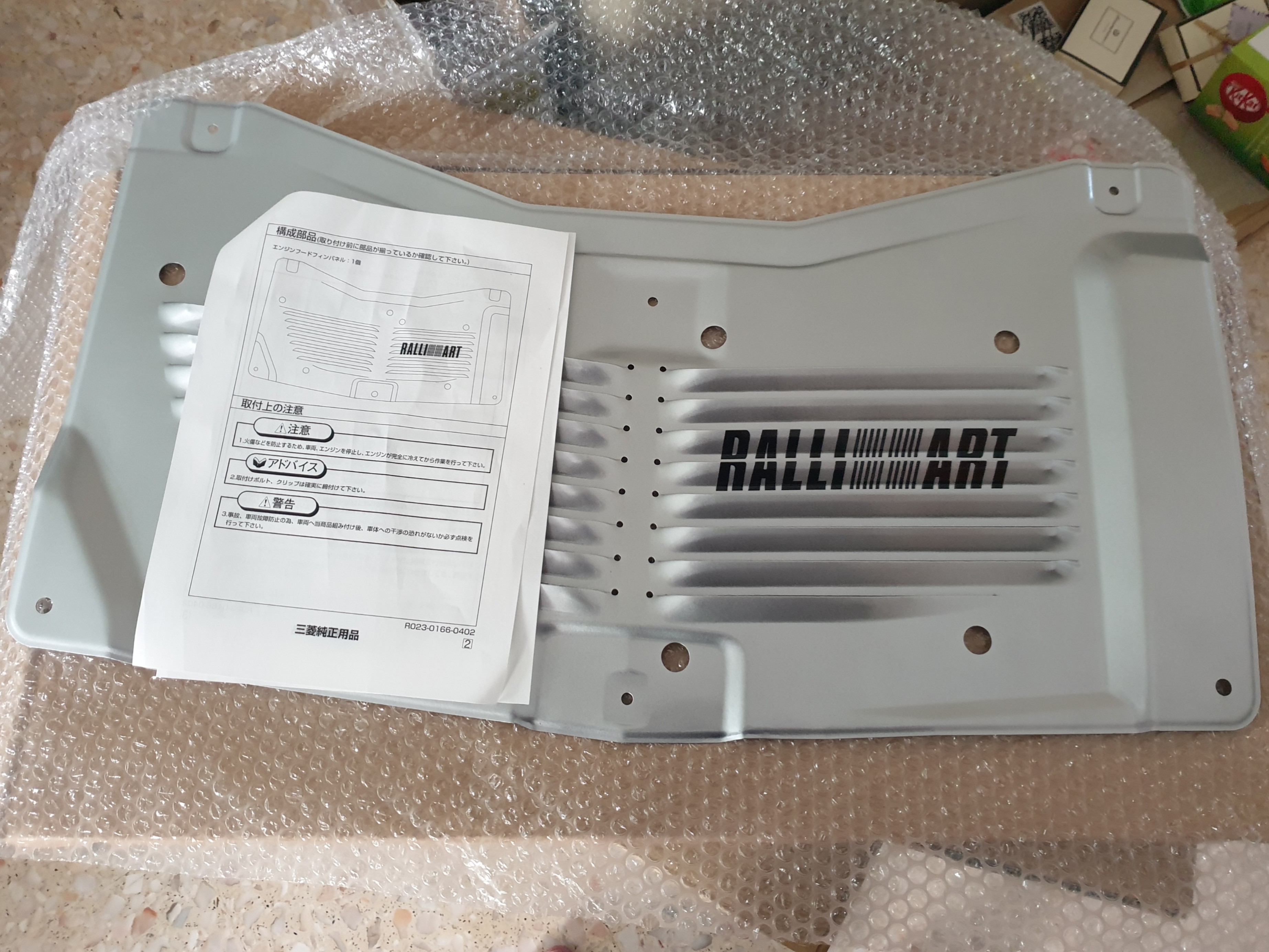Mitsubishi Ralliart Lancer Evo 9 Hood Vent, Car Accessories ...