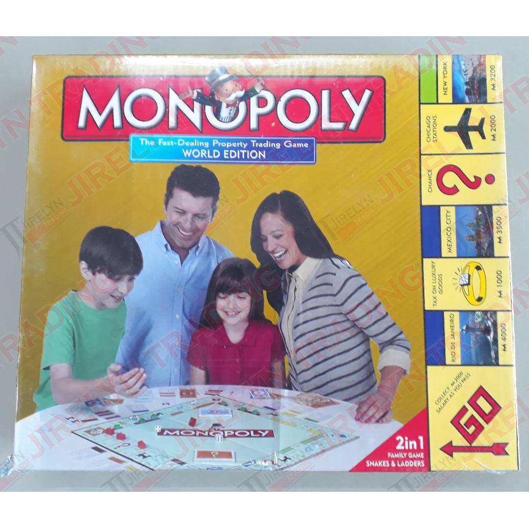 Monopoly Board game Christmas Promo Gift Item, Hobbies & Toys, Toys ...