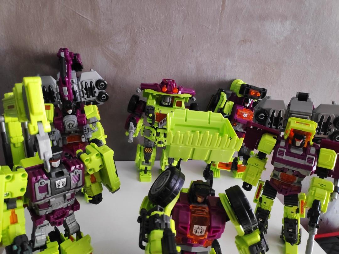 NBK DEVASTATOR Green Purple Big Size, Hobbies & Toys, Toys & Games on ...