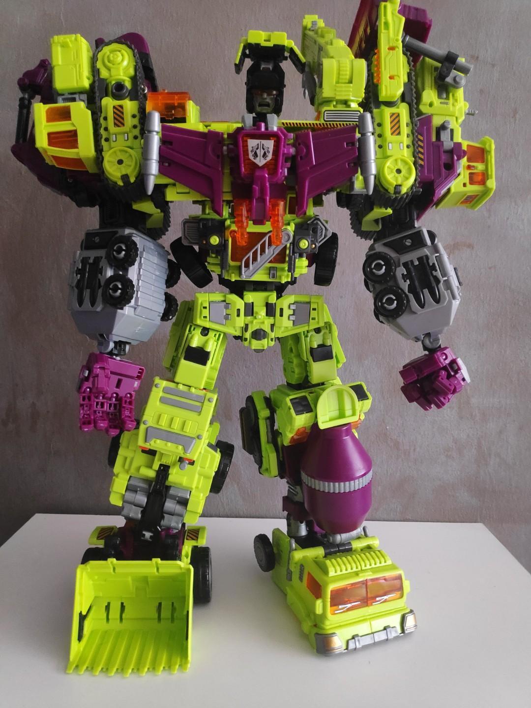 NBK DEVASTATOR Green Purple Big Size, Hobbies & Toys, Toys & Games on ...