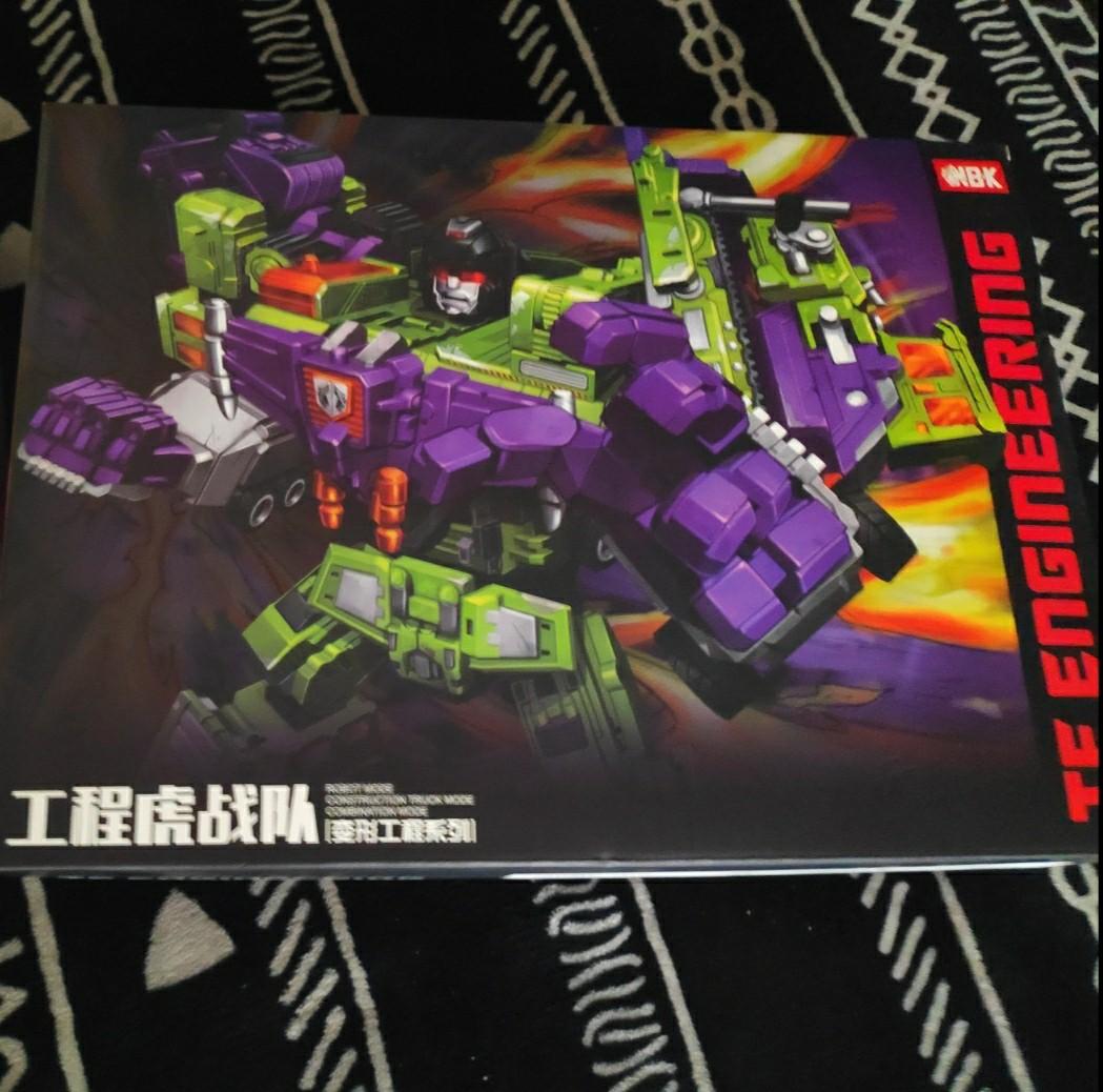 NBK DEVASTATOR Green Purple Big Size, Hobbies & Toys, Toys & Games on ...