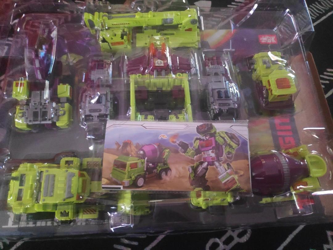 NBK DEVASTATOR Green Purple Big Size, Hobbies & Toys, Toys & Games on ...