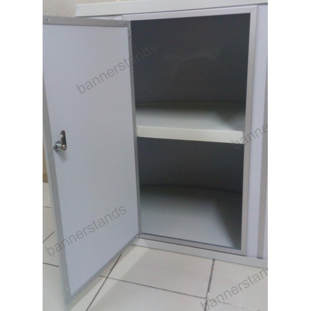 Portable Booth with Door Lockable PVC Collapsible Sampling Promotion ...
