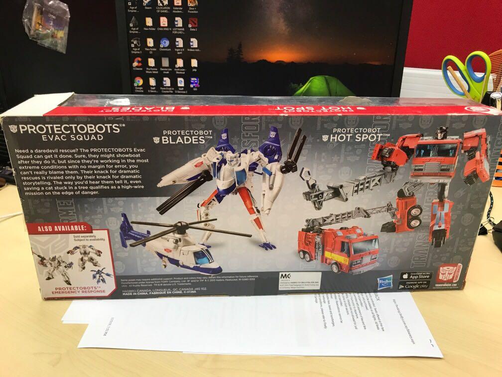 Transformers Protectobots : Evac Squad, Hobbies & Toys, Toys & Games on ...