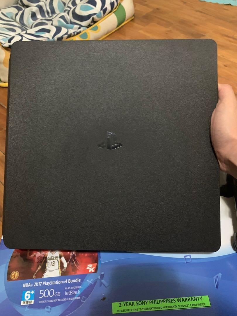 PS4 Slim 500gb with box and receipt compplete with games, Video Gaming ...