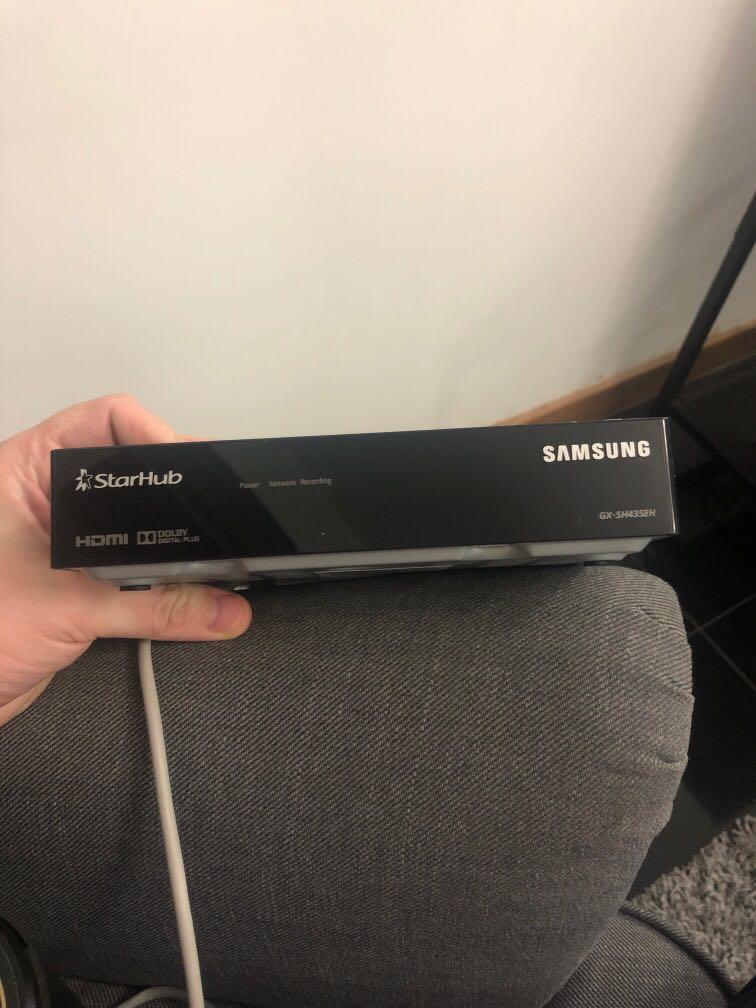 Samsung TV set up box, TV & Home Appliances, TV & Entertainment, Media ...