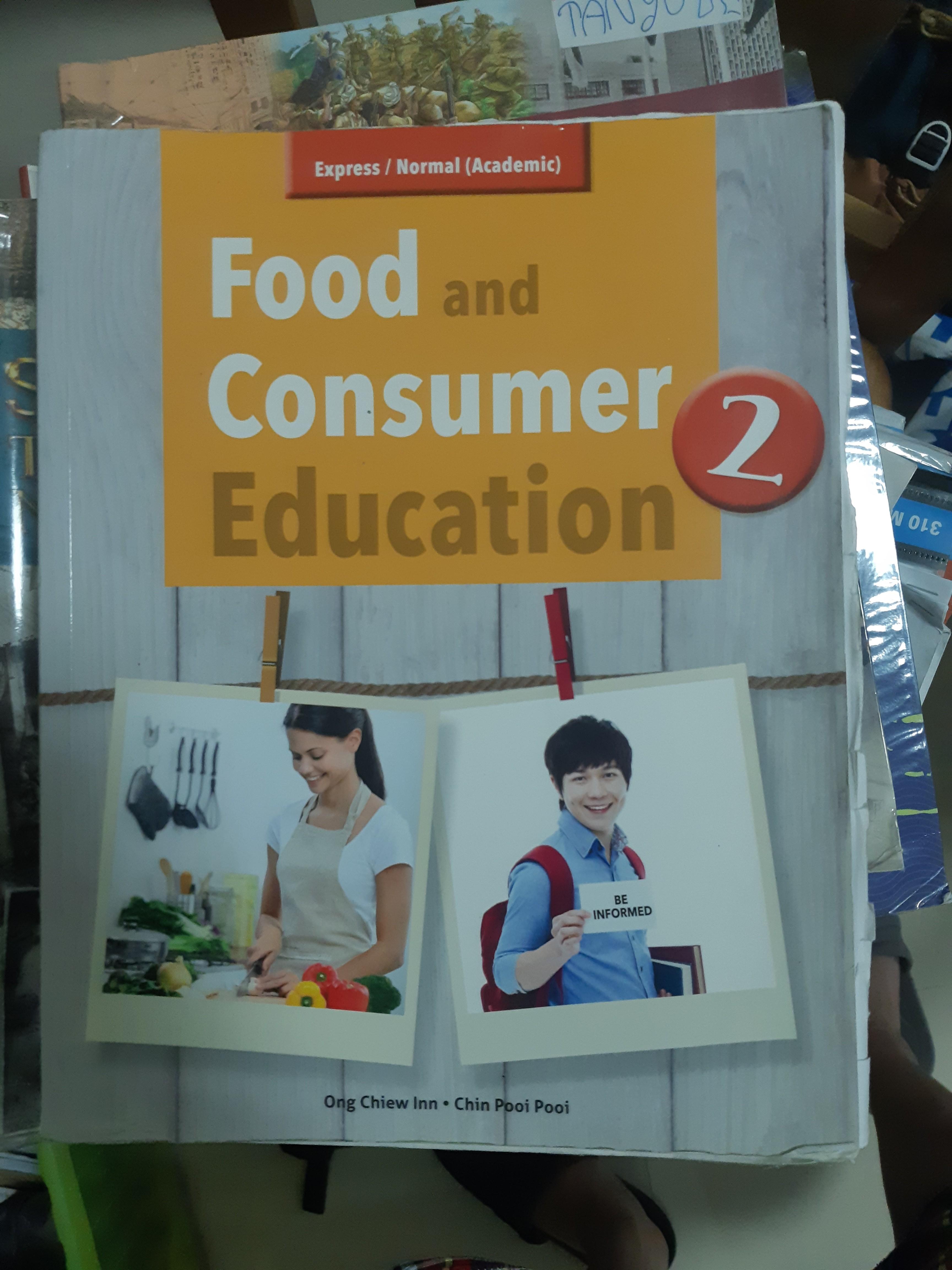 Secondary food and consumer book 1 book 2 secondary 1 sec 2, Hobbies ...