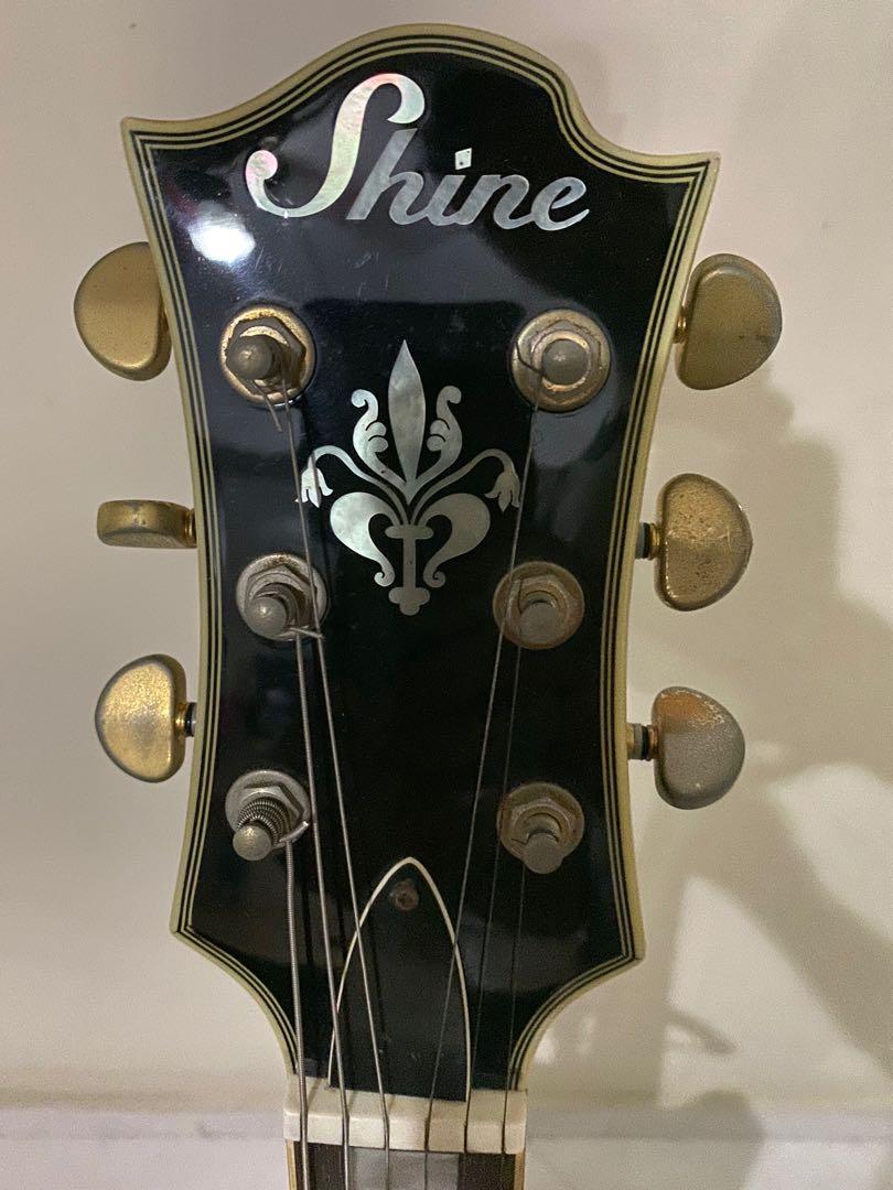 Shine electric guitar, Hobbies & Toys, Music & Media, Musical ...