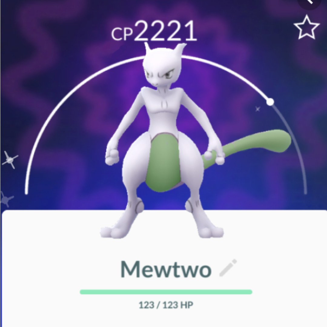 SHINY MEWTWO Pokemon Go, Video Gaming, Video Games, Others on Carousell