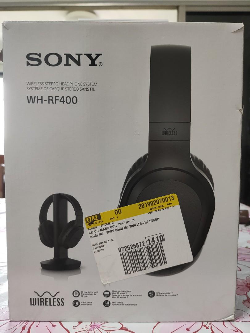 Sony WH-RF400 Wireless Headphones, Audio, Headphones & Headsets on ...