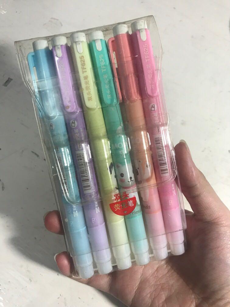 Stabilo spidol warna pastel, Buku & Alat Tulis, Alat Tulis di Carousell