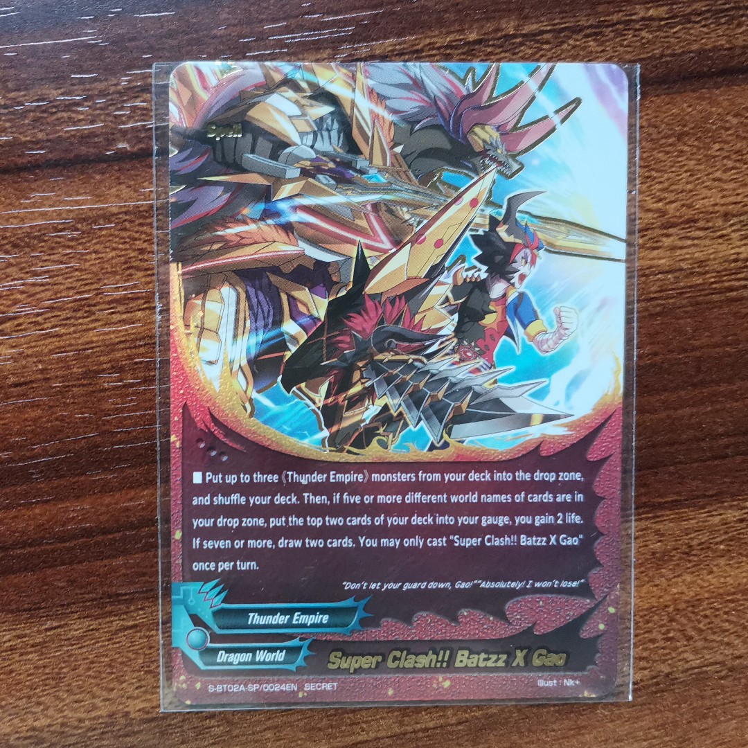 Super Clash!!Batzz X Gao SECRET, Hobbies & Toys, Toys & Games on Carousell