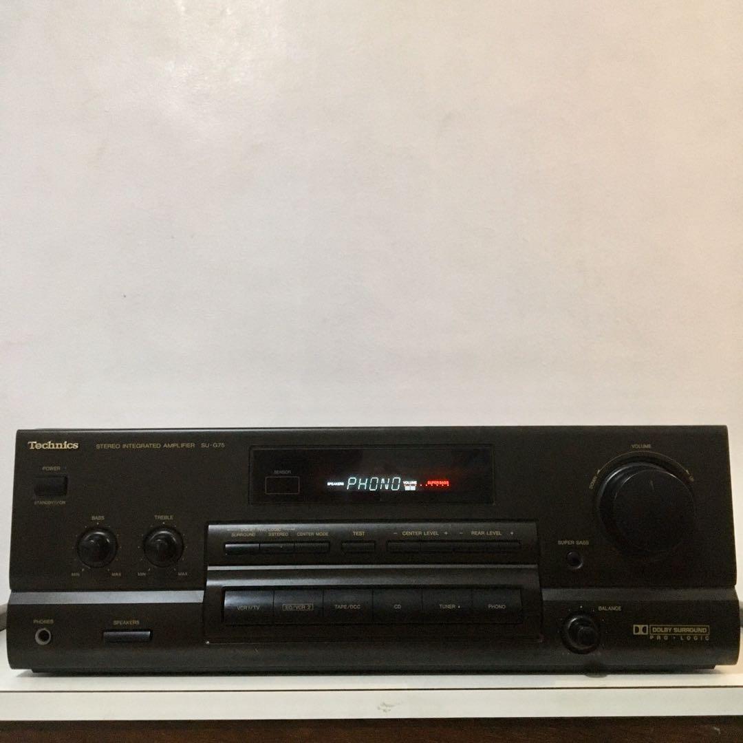 Technics (SU-G75) Stereo Integrated Amplifier, Audio, Soundbars ...