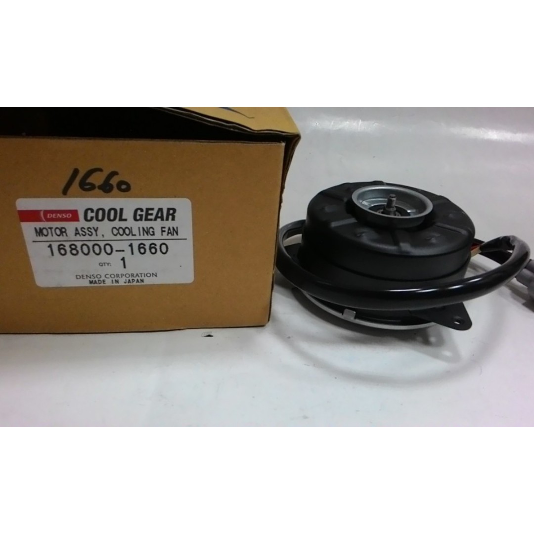 TOYOTA HARRIER 2006 YEAR COOL GEAR (168000-1660) RADIATOR MOTOR, Car ...