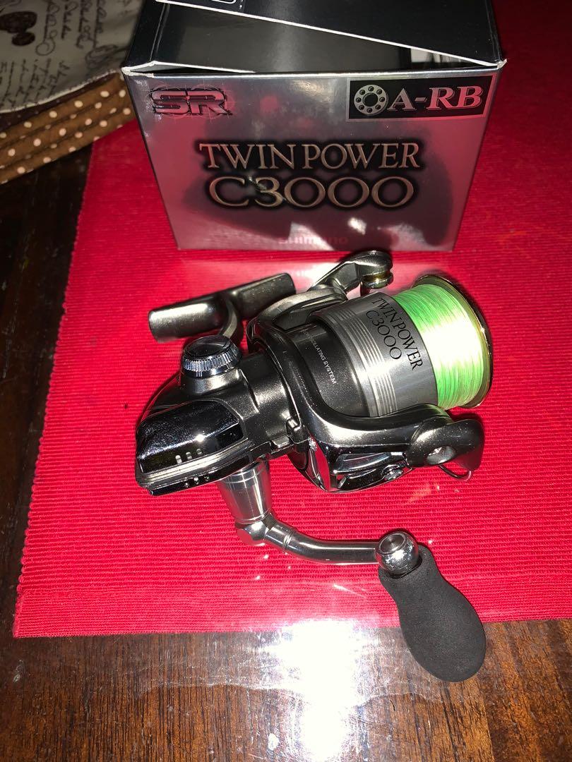 Used Shimano Twin Power C3000 reel only., Sports Equipment, Fishing on ...