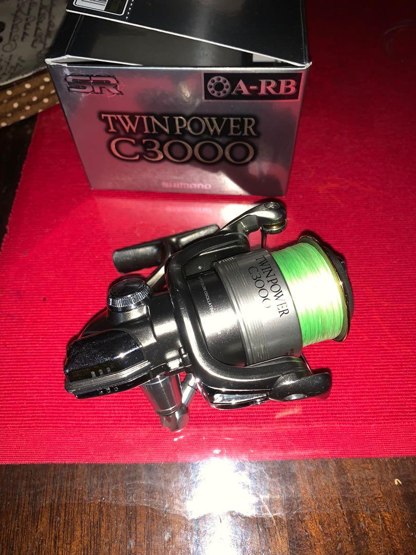 Used Shimano Twin Power C3000 reel only., Sports Equipment, Fishing on ...