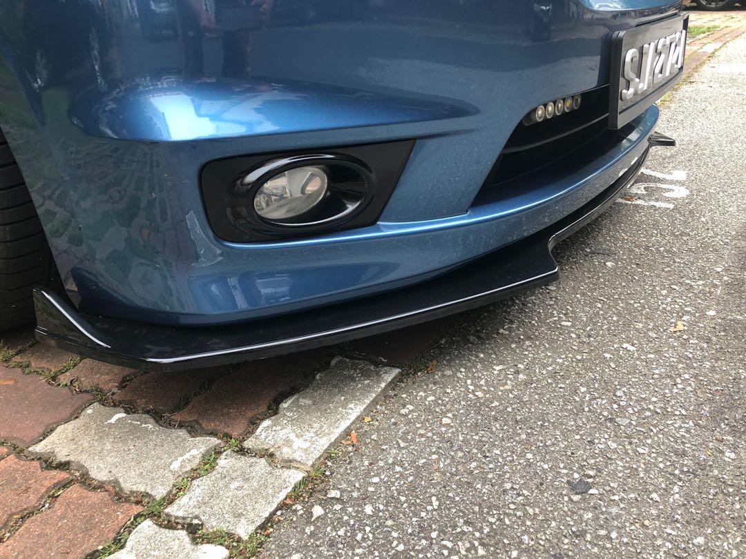 3 piece universal front lip ONLY, Car Accessories, Accessories on Carousell