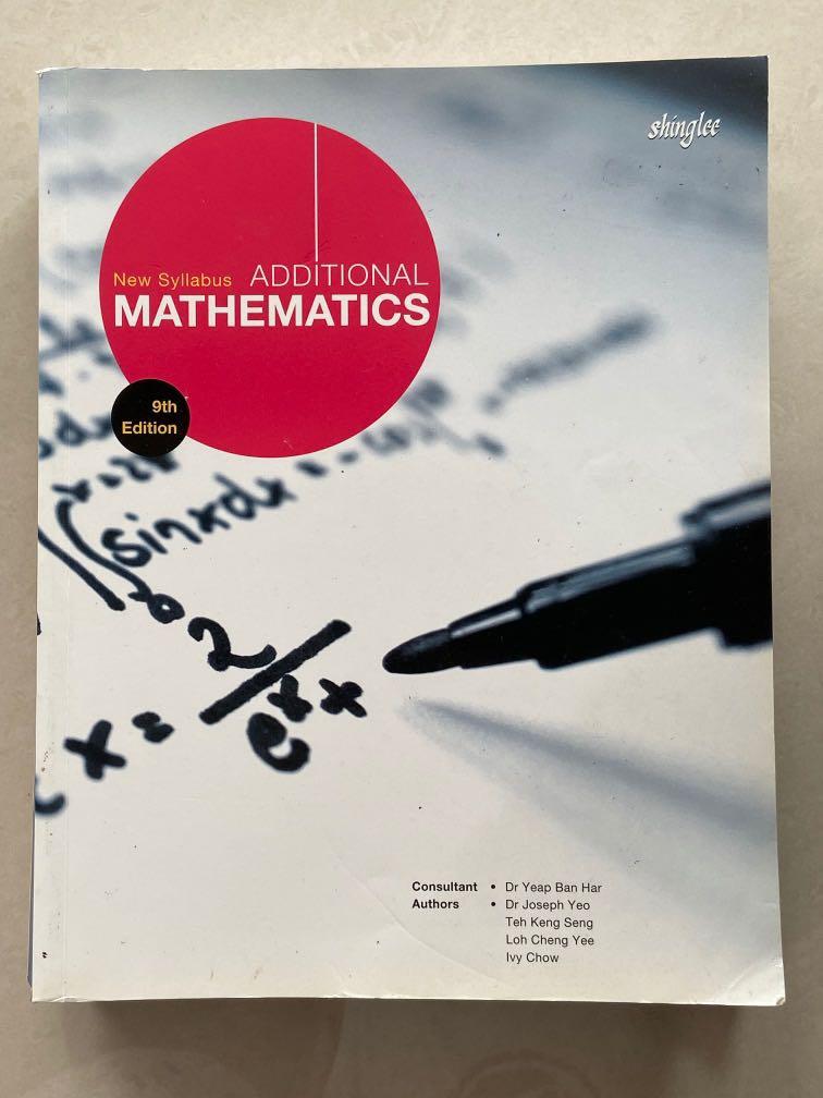 Additional Mathematics Textbook, Hobbies & Toys, Books & Magazines ...