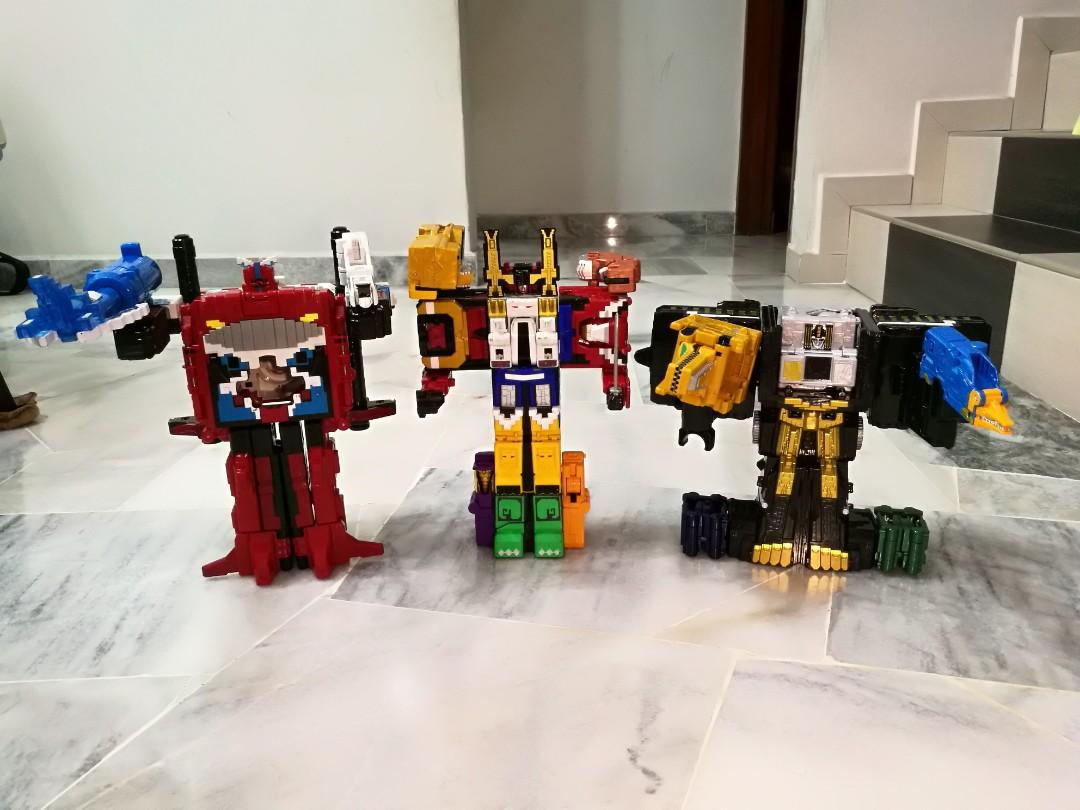Bandai Power Rangers Doubutsu Sentai Zyuohger Zyuoh Cube 10 Complete ...