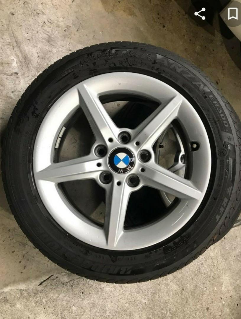 BMW Rims 16", Car Accessories, Tyres & Rims on Carousell